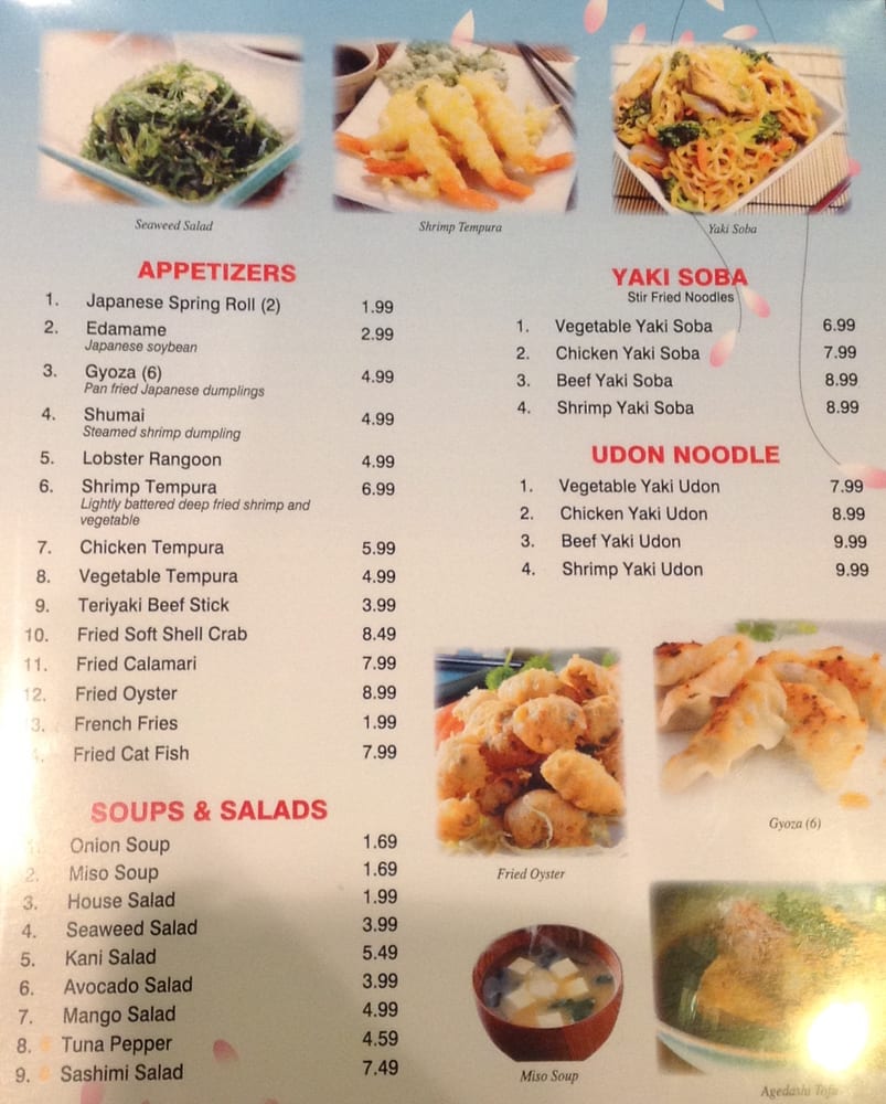 Online Menu of Yamato Steak House Of Japan Restaurant, Corinth ...