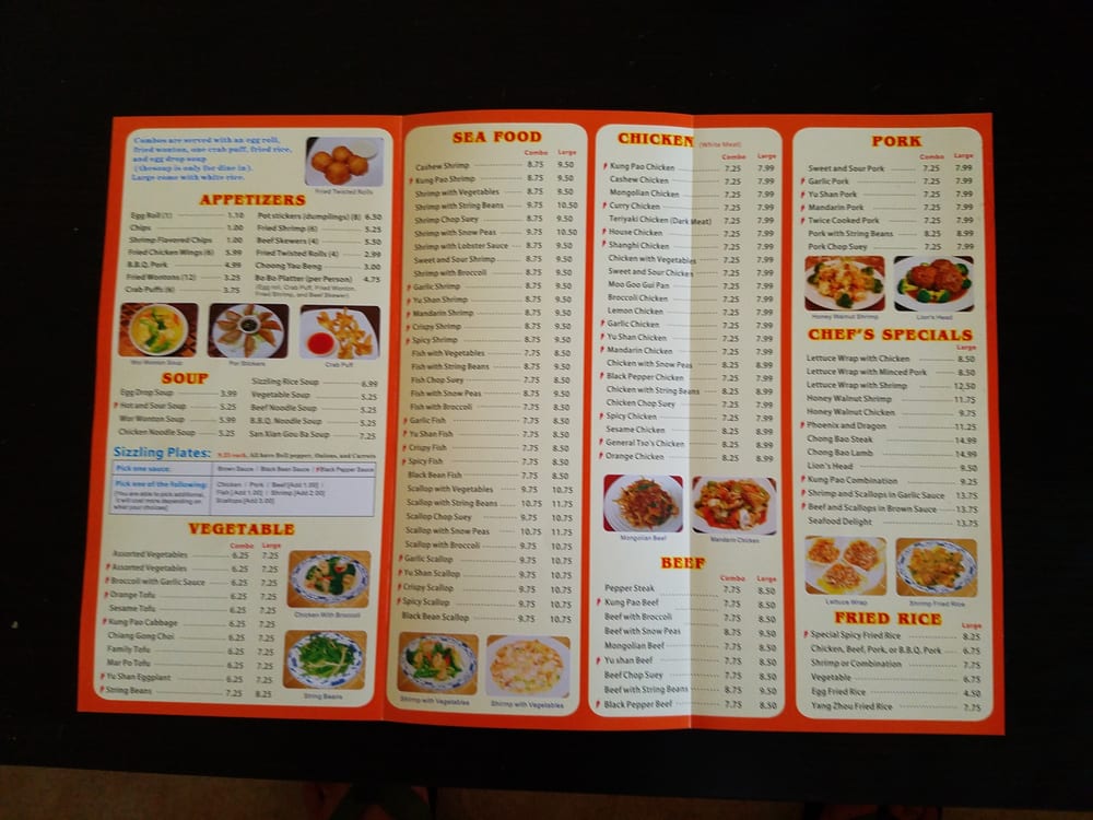 Online Menu of Fu Sheng Restaurant, Mesa, Arizona, 85205 - Zmenu