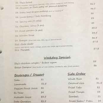 Sky Cafe - 129 Photos & 51 Reviews - Indonesian - 1122-38 Washington ...