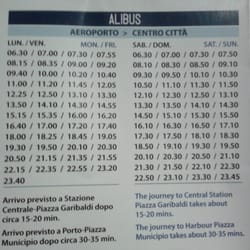Alibus - Public Transportation - Airport, Stazione, Naples, Napoli, Italy - Yelp