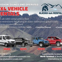 Alaska 4x4 Rentals - 40 Photos - Car Rental - 5000 W International ...
