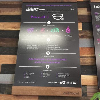 Everbowl - 90 Photos & 45 Reviews - Acai Bowls - 114 Encinitas Blvd ...