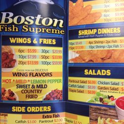 Boston Fish Supreme - Salad - 2115 Clay St, Vicksburg, MS - Restaurant ...