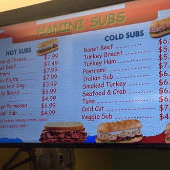 Hanini Subs - Order Food Online - 51 Photos & 57 Reviews - Sandwiches ...