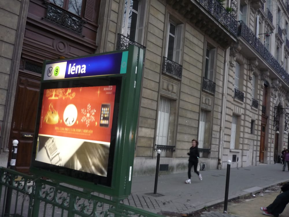 Métro Iéna - Metro Stations - Avenue du Président Wilson, Trocadéro ...