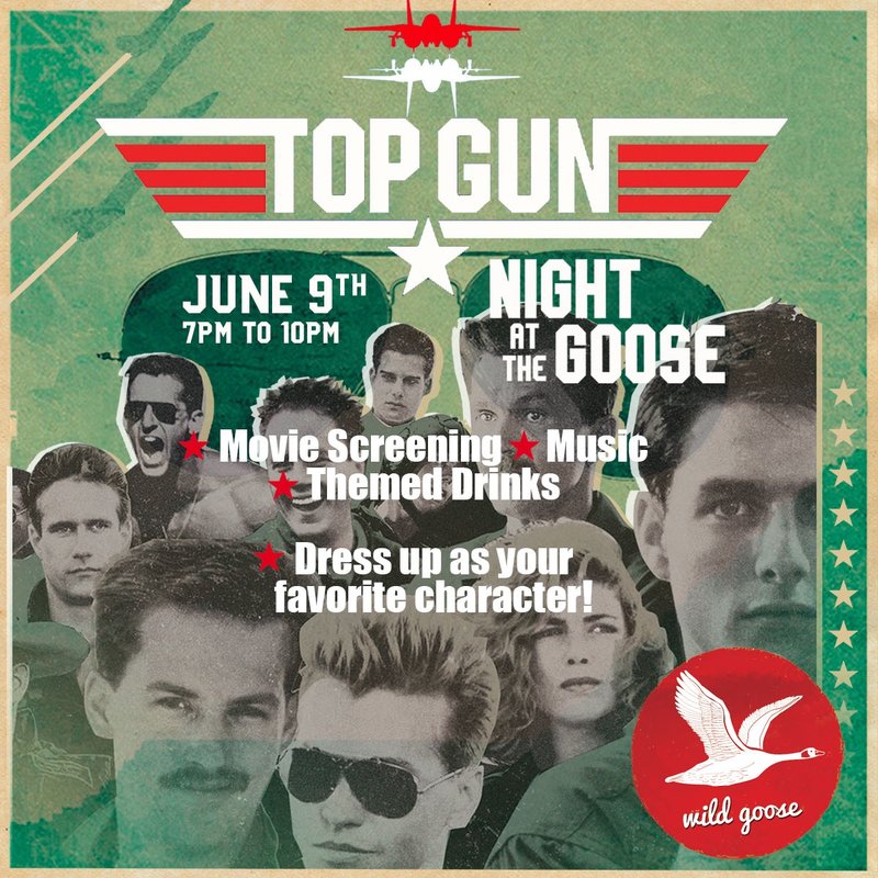 Top Gun themed party