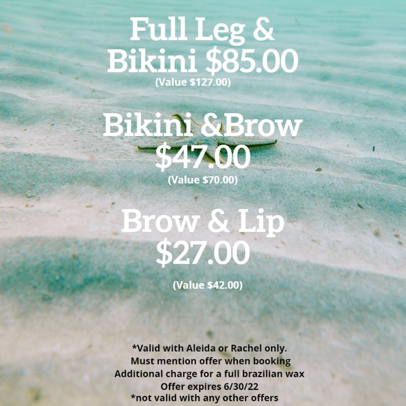 Summer Waxing Specials
