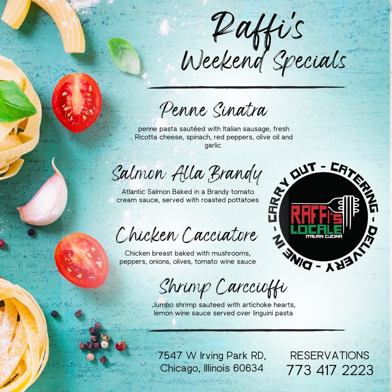 RAFFI’S LOCALE - 59 Photos & 63 Reviews - 7547 Irving Park Rd, Chicago ...