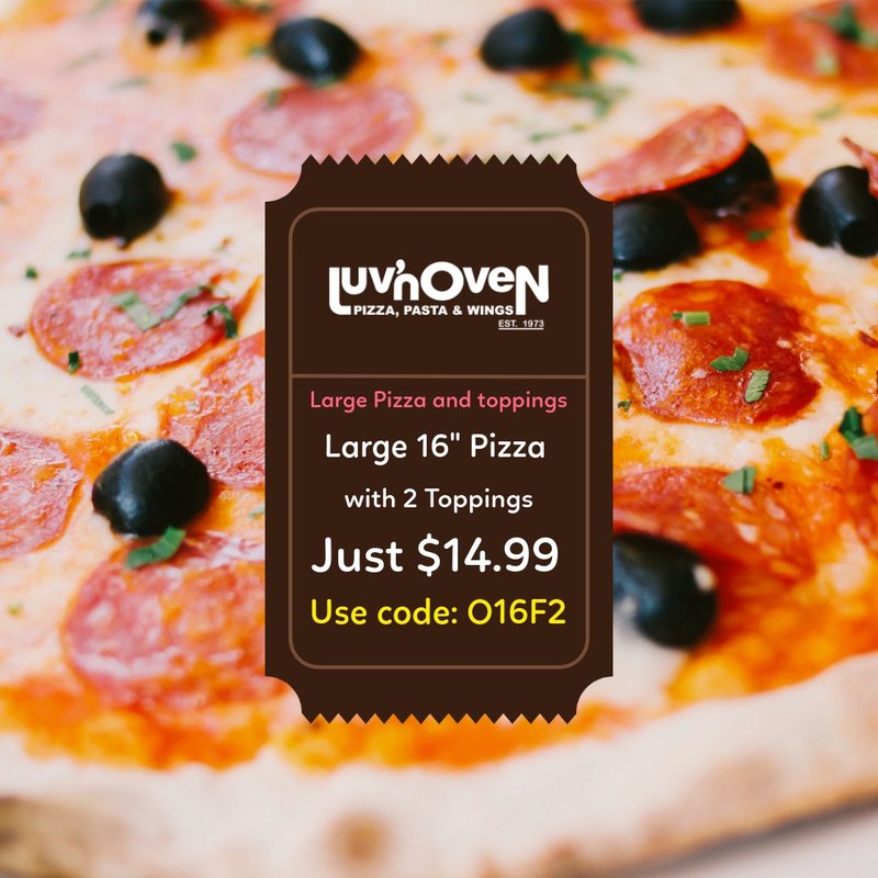 LUV’N OVEN PIZZA & PASTA - 84 Photos & 100 Reviews - Pizza - 9410 ...