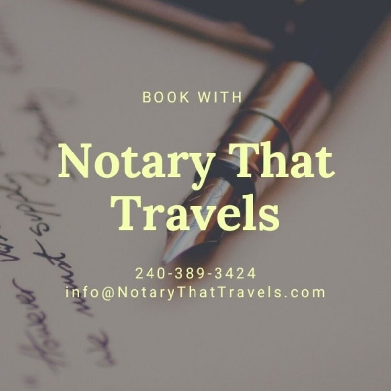 NOTARY THAT TRAVELS - Request a Quote - Notaries - Laurel, MD - Phone ...