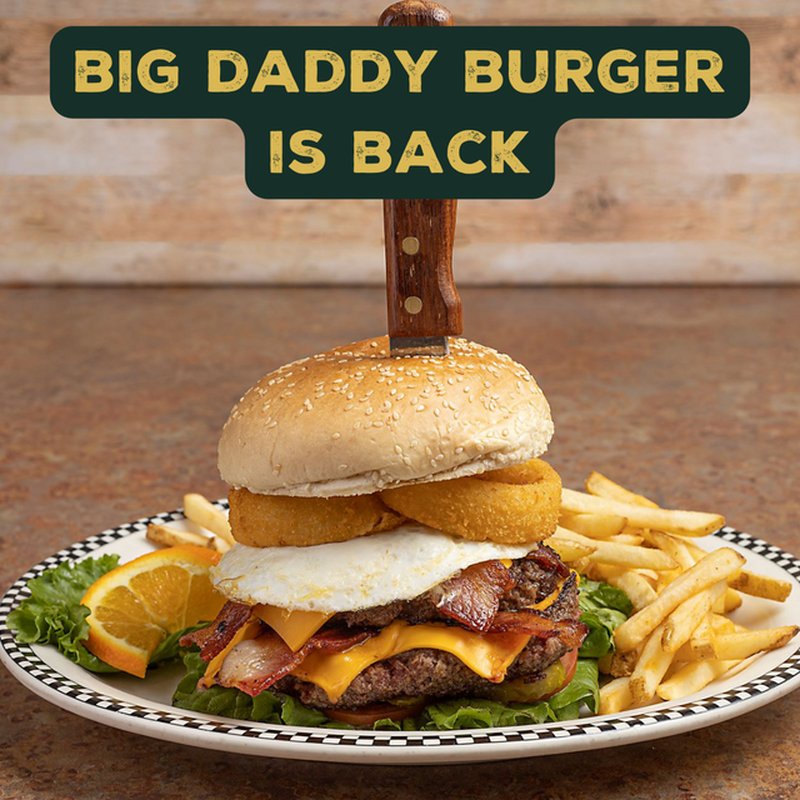 Find your nearest Big Daddy Burger