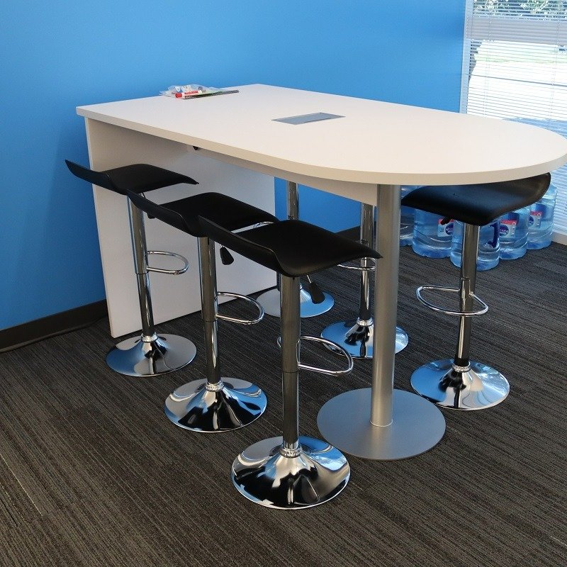 Modern Bar Height Inventory of Steelcase Tables