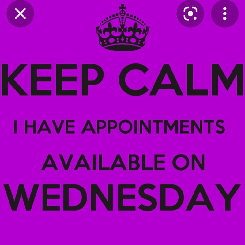 last minute appointments available for tomorrow!