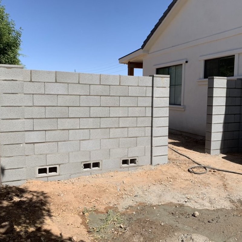 NEW GENERATION BLOCK FENCE - 59 Photos - Phoenix, AZ - Yelp