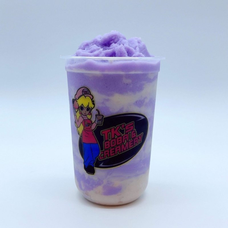 Taro Slush with Fresh Taro everyday 😋